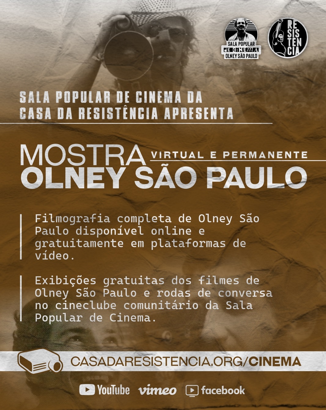 Mostra virtual e permanente Olney São Paulo